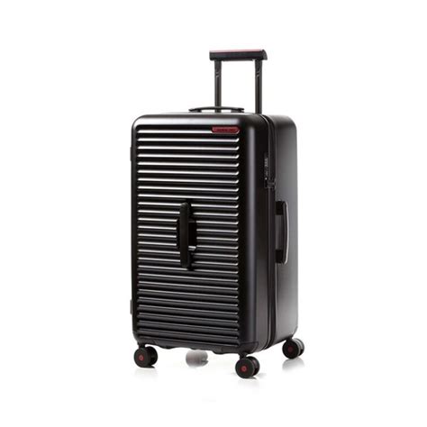 Samsonite Red กระเป๋าเดินทางล้อลาก ขยายได้ รุ่น Toiis C ทรงtrunk ขนาด