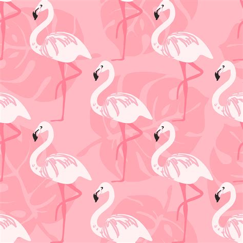 Minky Print Pink Flamingo