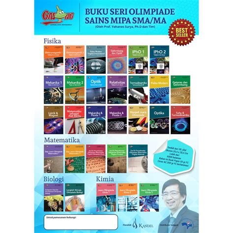 Jual Buku Seri Olimpiade Sains Mipa Smama Shopee Indonesia