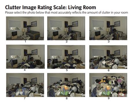 Hoarding Clutter Image Rating Scale Benjamin Rose