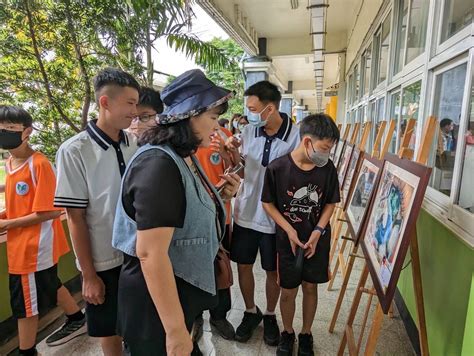 高雄嘉興國中21屆美術班 畢業成果展開幕 新高屏時報 Kaoping Times