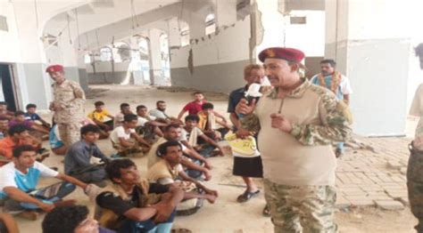 التوجيه المعنوي لقوات الإسناد والدعم يزور اللواء الثامن صاعقة بأبين