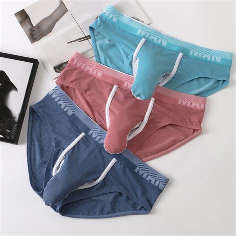 Zuwimk Men Underwearmens Ice Silk Bikini Tie Side G String T Back