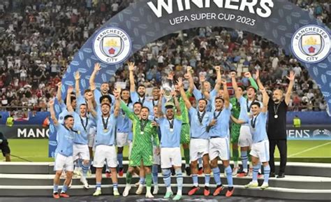 Manchester City Juara Piala Super Eropa 2023