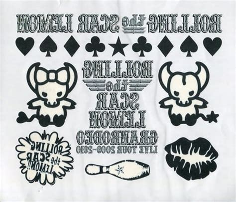 駿河屋 Granrodeo タトゥ 「granrodeo Live Tour 2009 2010 Rolling The Scar