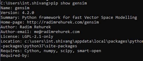 Install Gensim Using Python PIP GeeksforGeeks