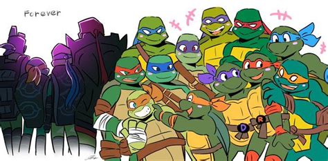 Kawaii Ninja Turtles Animation Character Art Anime Characters