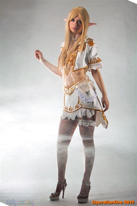Throne Elf From Lineage Ii Daily Cosplay Com Cosplay Female Elf