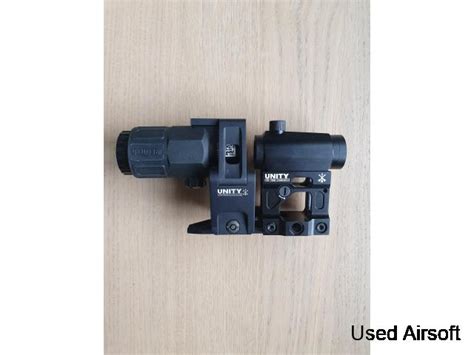 T1 And Eotech G33 Bundle With Unity Riser And Flip To Centre Mount For