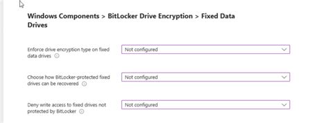 Configure Bitlocker On Windows Devices With Intune Recast Software