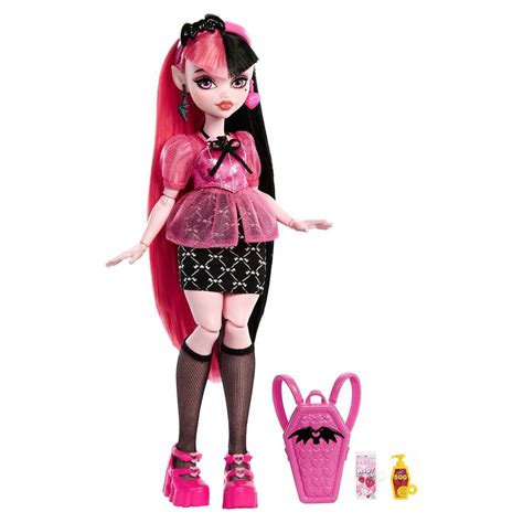2022 Mattel Monster High Draculaura Doll With Fashion Accessories