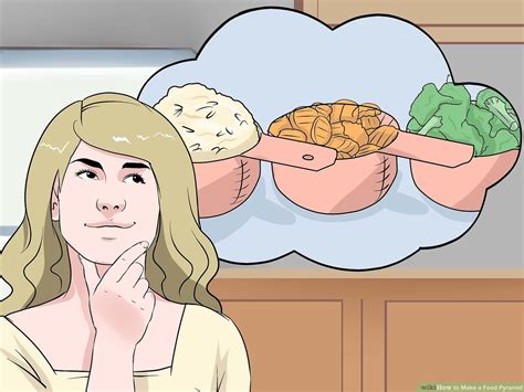 Simple Food Pyramid Label