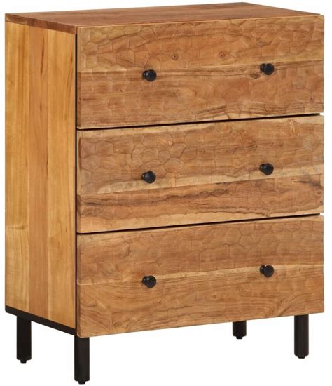 VidaXL Beistellschrank Massivholz Akazie 60x75cm 356858 Ab 166 99