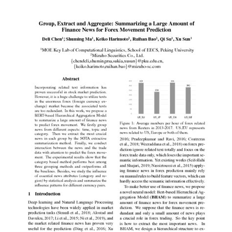 Group Extract And Aggregate Summarizing A Large Amount Of Finance