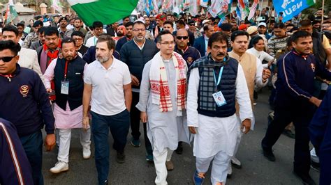 Bharat Jodo Nyay Yatra Case Against Rahul Gandhis Yatra In Assam Over