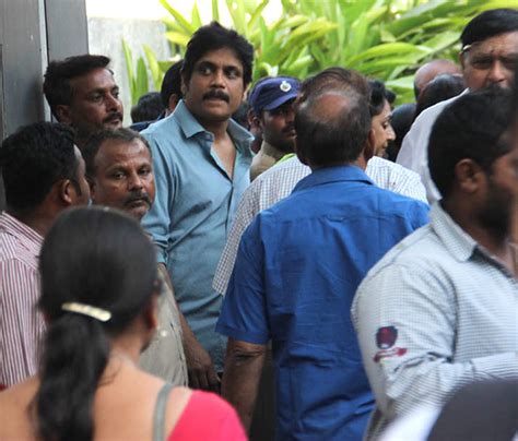 Pix Venkatesh Nagarjuna Chiranjeevi Say Goodbye To D Ramanaidu