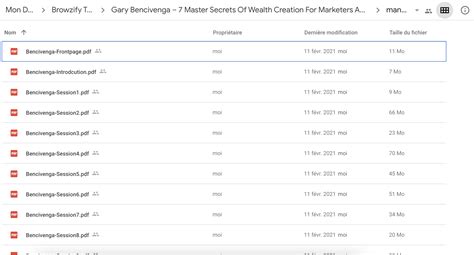Gary Bencivenga 7 Master Secrets Of Wealth Creation For Marketers And