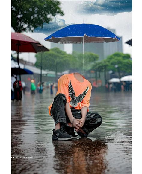 Facecut Rain Free Photo Background Images