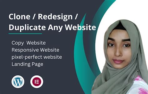 Clone Redesign Or Duplicate Any Website Using Elementor By Devhonufa Fiverr