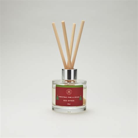 Christmas Pine And Spices Reed Diffuser The Yorkshire Candle Company