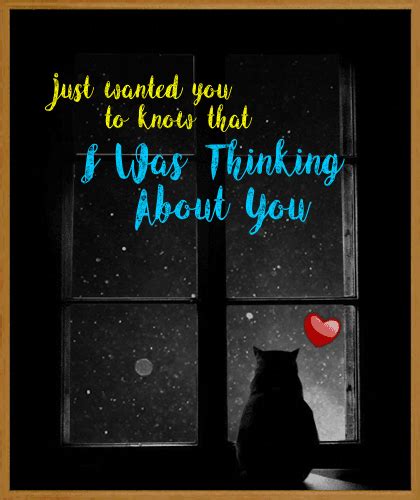 I Was Thinking About You Free Thinking Of You Ecards Greeting Cards