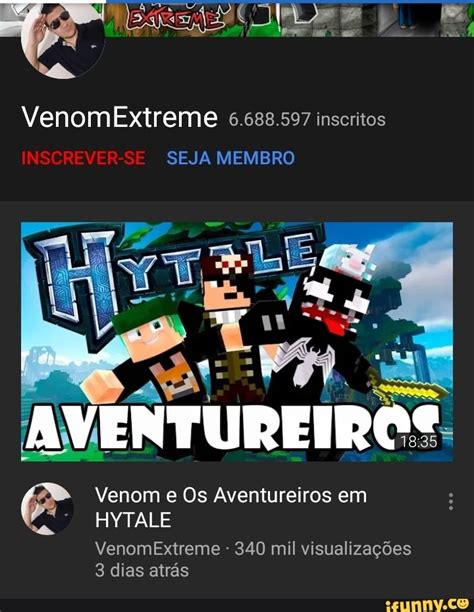 Venomextreme 6688597 Inscritos Seja Membro Venom E Os Aventureiros Em
