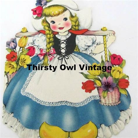 Vintage Dutch Girl Etsy