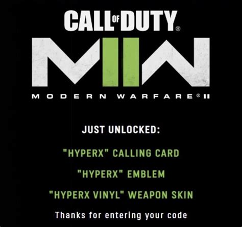 Buy Cod Modern Warfare Ii Hyperx Bundle Vinyl Emblem Card Cheap Choose