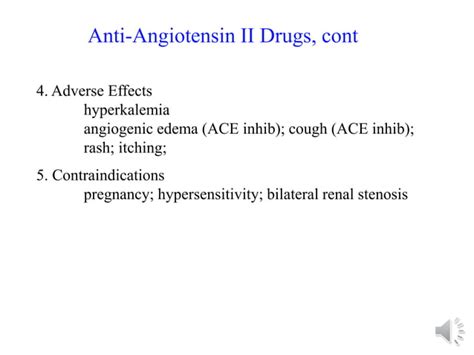 Antihypertensives Moa Ppt