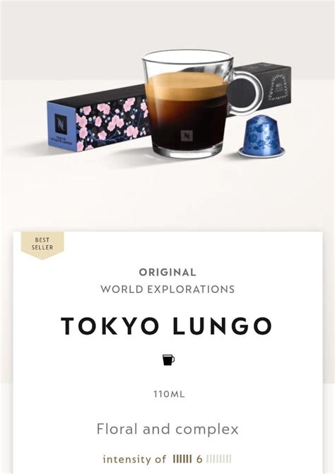 Nespresso Capsules Tokyo Lungo Ispirazione Ristretto Food And Drinks