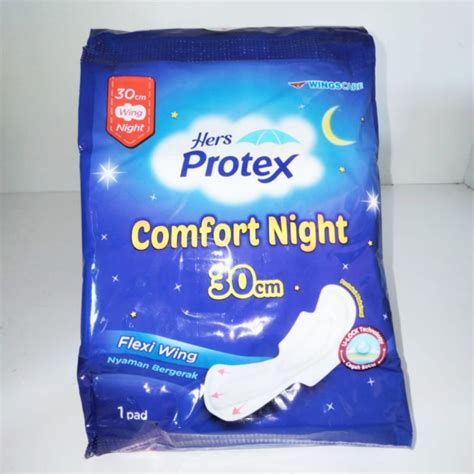 Jual Hers Protex Comfort Night 30 Cm Isi 10 Pcs Shopee Indonesia