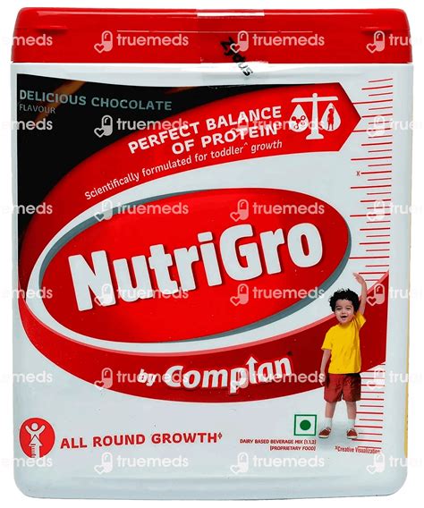 Complan Nutrigro 2 To 6 Years Chocolate Jar 400 Gm Uses Side Effects