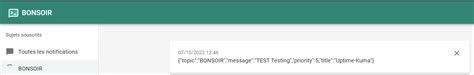 Ntfy Message Dont Show Correctly · Issue 2192 · Louislamuptime
