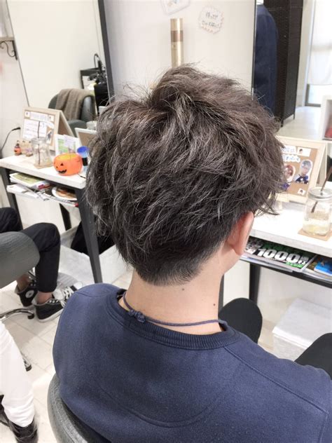 ブリーチなしの流行りのメンズアッシュグレー！！南草津、瀬田の美容室mio”はメンズスタイル！｜滋賀メンズ専門美容室mio
