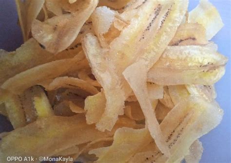 Resep Keripik Pisang Manis Oleh KayLa Azzahra Faedah Cookpad