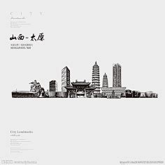 城市2 花瓣网 陪你做生活的设计师 矢量建筑 城市建筑线描稿 手绘城市 城市版画 版画 城市 旅游 城市插画 太原 网页