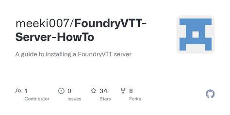 Github Meeki Foundryvtt Server Howto A Guide To Installing A Foundryvtt Server