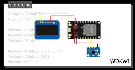 Esp32 Mpu6050 Wokwi Esp32 Stm32 Arduino Simulator