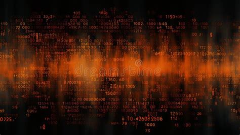 Unlocking The Future Code Numbers Letters Futuristic Stock Illustration