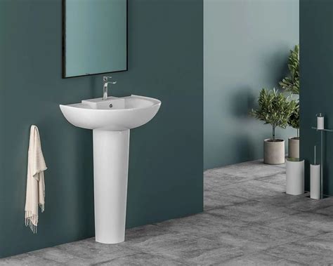 Jaquar Fonte Ceramic White Pedestal Wash Basin X X Mm At Rs Piece In Gurgaon
