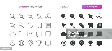 일반 Ui 픽셀 완벽 한 잘 만들어진 벡터 얇은 선 및 고체 아이콘 30 3 그리드 웹 그래픽 및 애플 리 케이 션에 대 한 X 최소한의 간단한 그림 23 부 가방에 대한