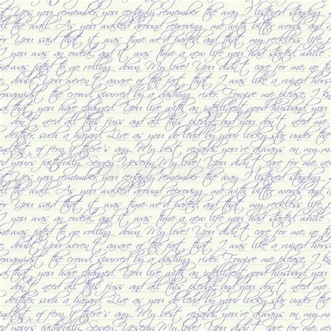 Teste Padrão Escrito à Mão Sem Emenda Do Texto Ilustração do Vetor Ilustração de litoral