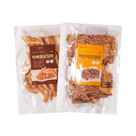 바베큐오징어 150g 맥반석오징어 150g 외 안주 모음 티몬