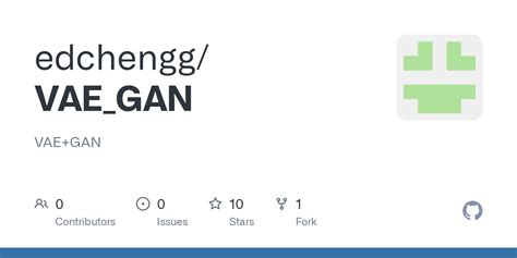 Github Edchengg Vae Gan Vae Gan