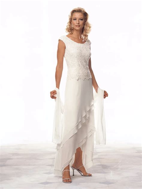 2017 Cheap Mother Of The Bride Dresses Pant Suits Chiffon Lace Tiered