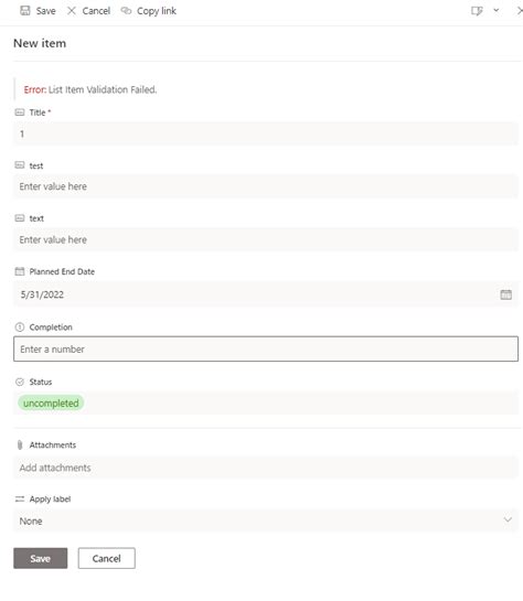 Sharepoint Validation Not Working Microsoft Qanda