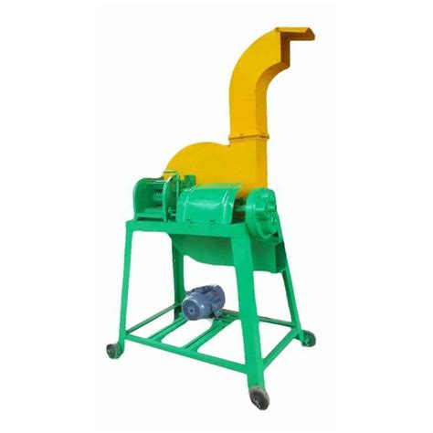 Fresh Grass Semi Automatic High Speed Electric Chaff Cutter Machine At