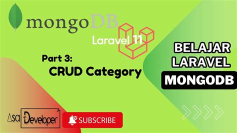 Laravel 11 And Mongodb Crud Category Youtube