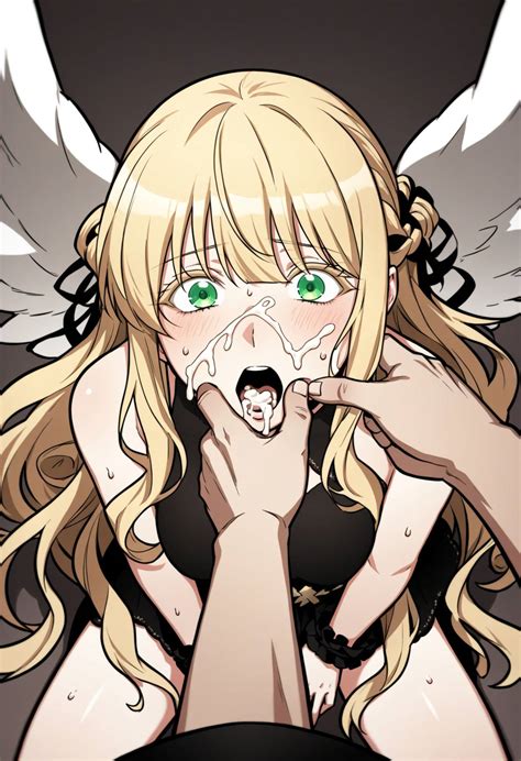 Rule 34 Ai Generated Angel Angel Wings Blonde Female Blonde Hair
