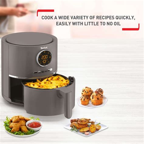 Tefal Ultra Fry Digital Air Fryer Liters W Grey Ey Btr